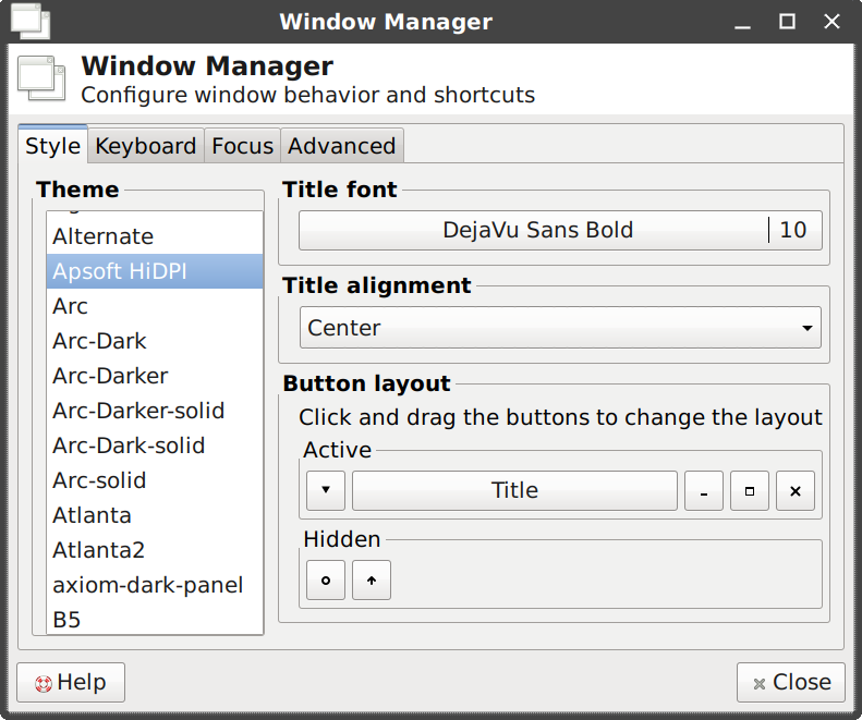 Setting up HiDpi on XFCE – APSoft
